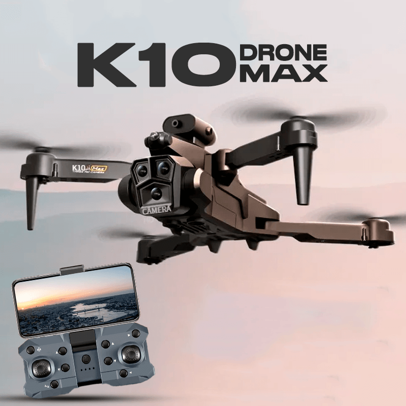 Drone Com Câmera K10 Max Pro